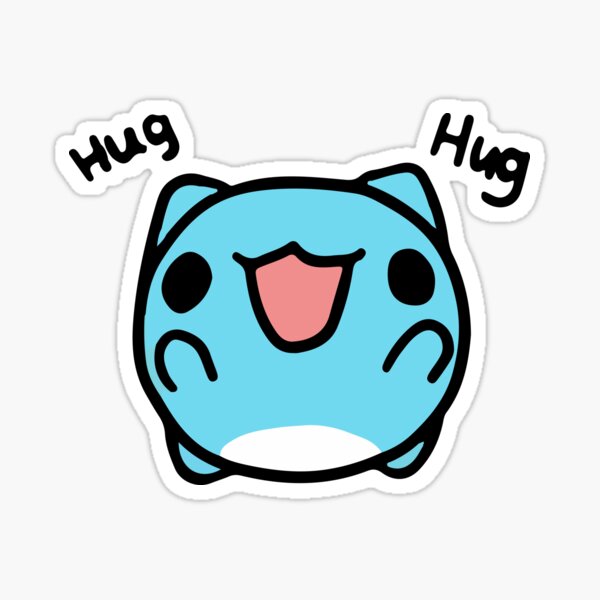 "Hug, Bugcat Capoo " Sticker for Sale by Mochi-Animals | Redbubble