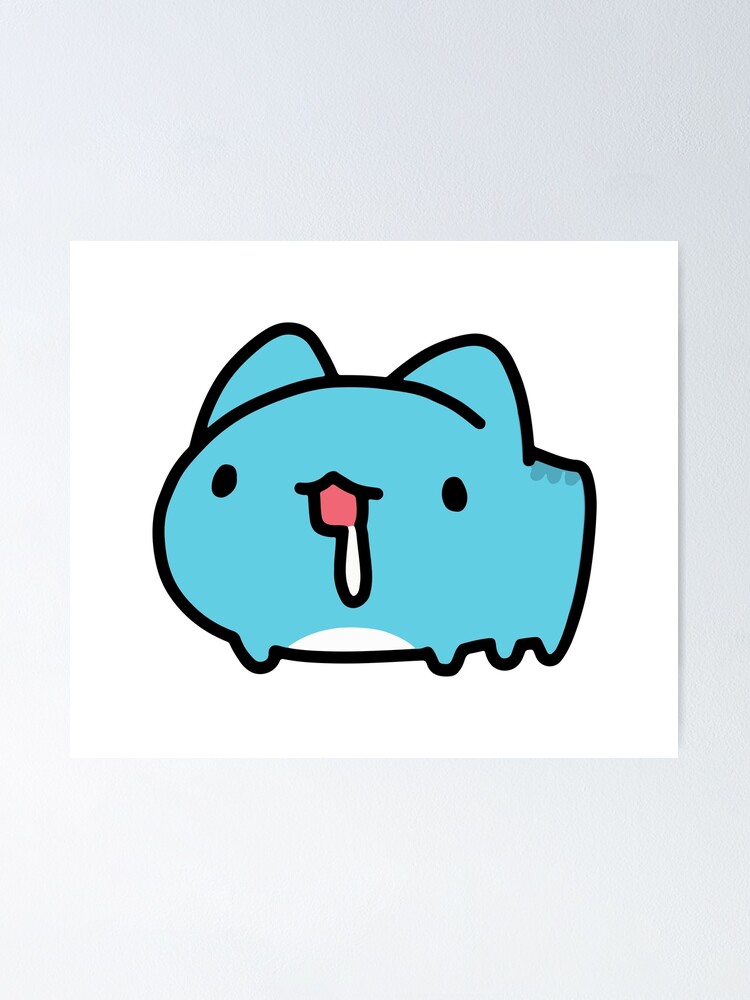 "funny cat, Bugcat Capoo" Poster for Sale by Mochi-Animals | Redbubble