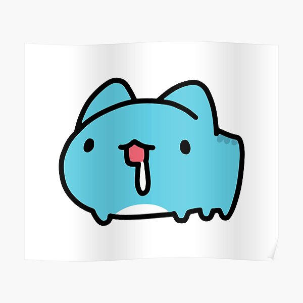 "funny cat, Bugcat Capoo" Poster for Sale by Mochi-Animals | Redbubble