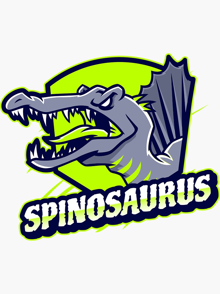 "Spinosaurus" Sticker by Stefch99 | Redbubble