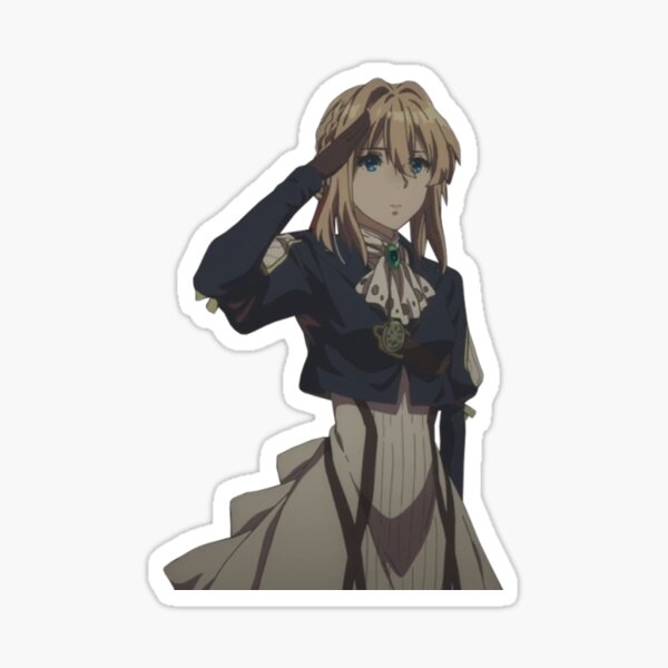 "Violet Evergarden " Sticker by 1piecestore | Redbubble