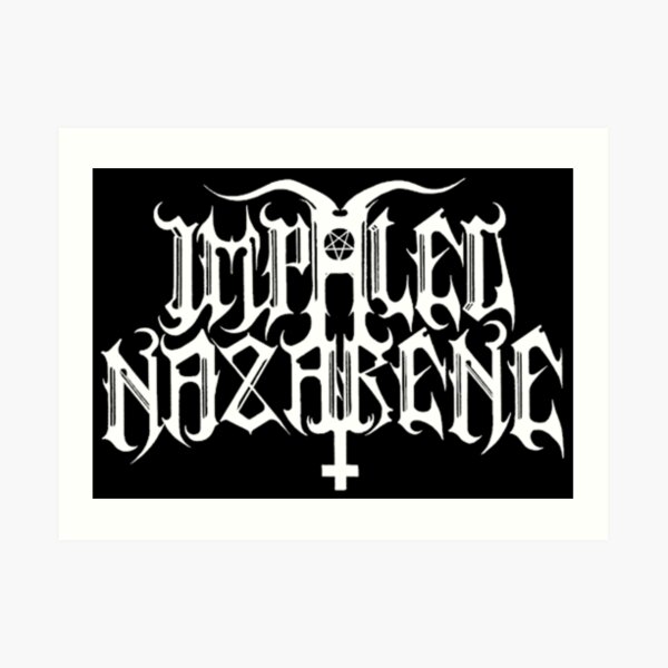 "Impaled Nazarene Logo" Art Print for Sale by DerWald | Redbubble
