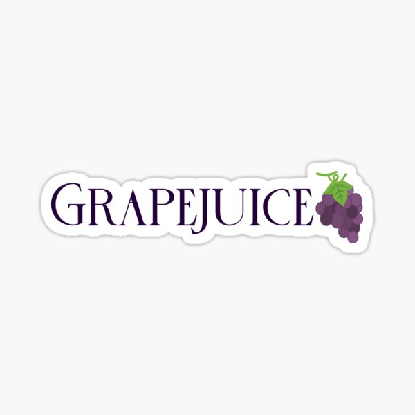 "Grapejuice" Sticker by mdcreations | Redbubble