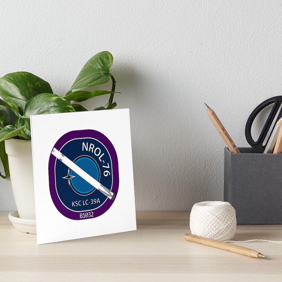 "NROL-76 Launch Team Logo" Art Board Print by Spacestuffplus | Redbubble