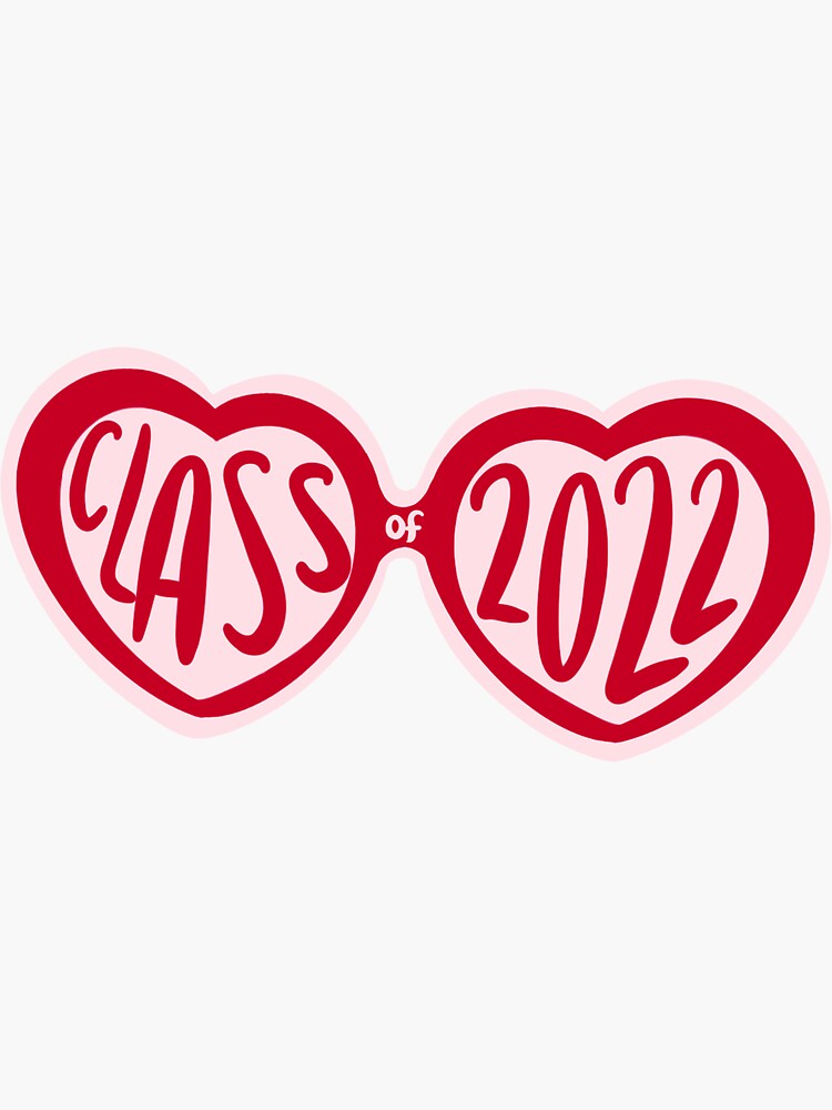 "Class of 2022" Sticker by cthunen | Redbubble