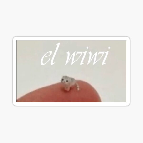 "El Wiwi Meme | Funny Meme" Sticker for Sale by Laura-Art671 | Redbubble