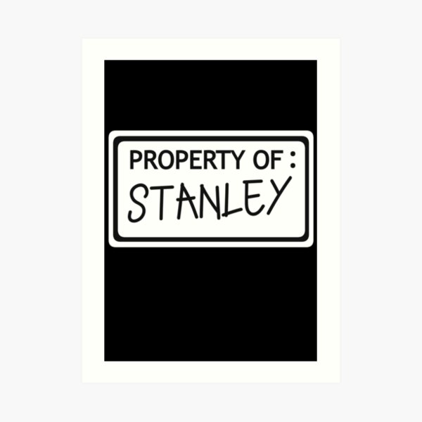"Written Property of Stanley black background // The Stanley Parable ...