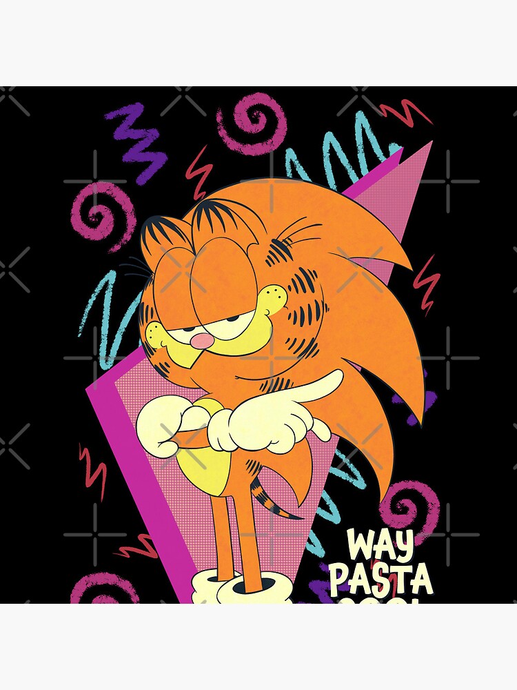 Garfield The Hedgehog Pin Button Designed & Sold By Knysh Ksenya