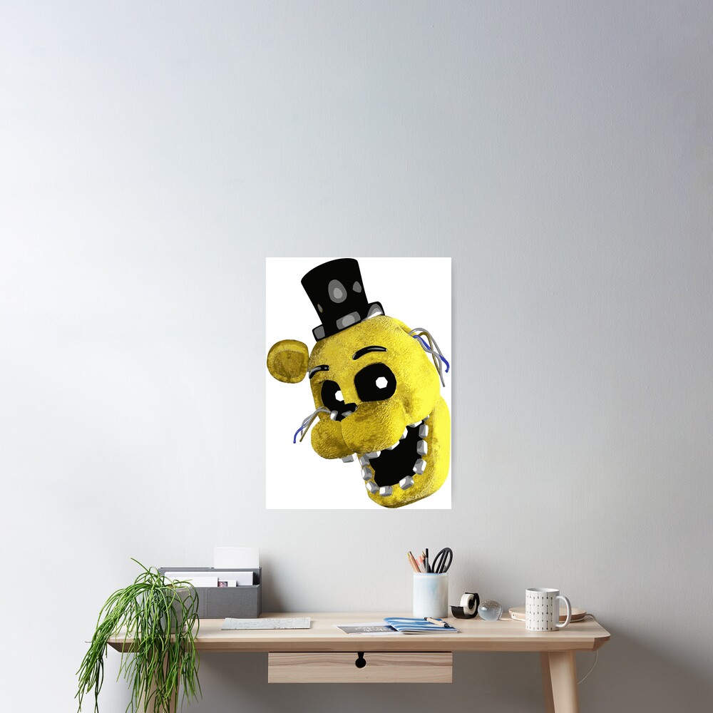 "Golden Freddy" Poster for Sale by FNAFandStuff | Redbubble