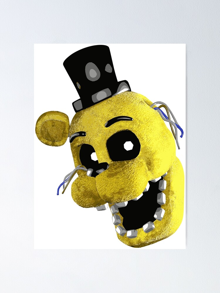 "Golden Freddy" Poster for Sale by FNAFandStuff | Redbubble