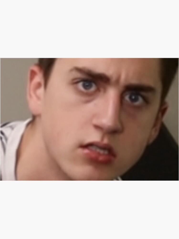 "concerned danny gonzalez " Sticker for Sale by Printablez | Redbubble