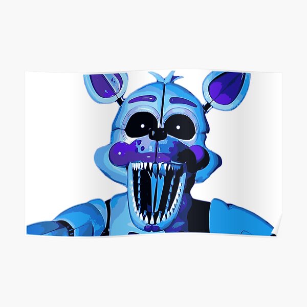 "Blue Fnaf" Poster for Sale by FNAFandStuff | Redbubble