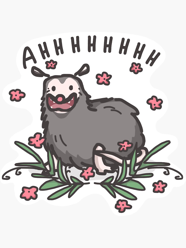 "Ahhhhhhhh" Sticker for Sale by TheGortTheory | Redbubble