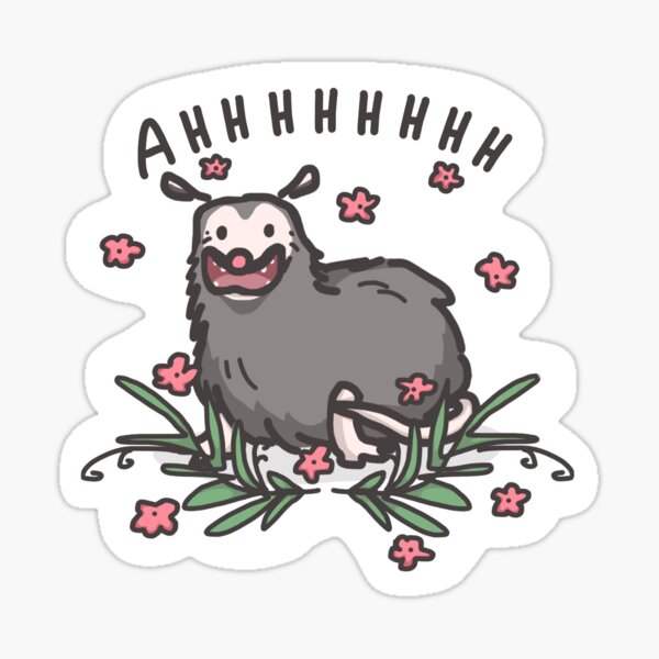 "Ahhhhhhhh" Sticker for Sale by TheGortTheory | Redbubble