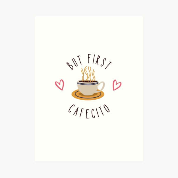 "But first cafecito | coffee | cafecito | Spanish | coffee lovers gift ...