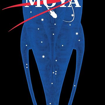 "Moya" Sticker for Sale by darqenator | Redbubble