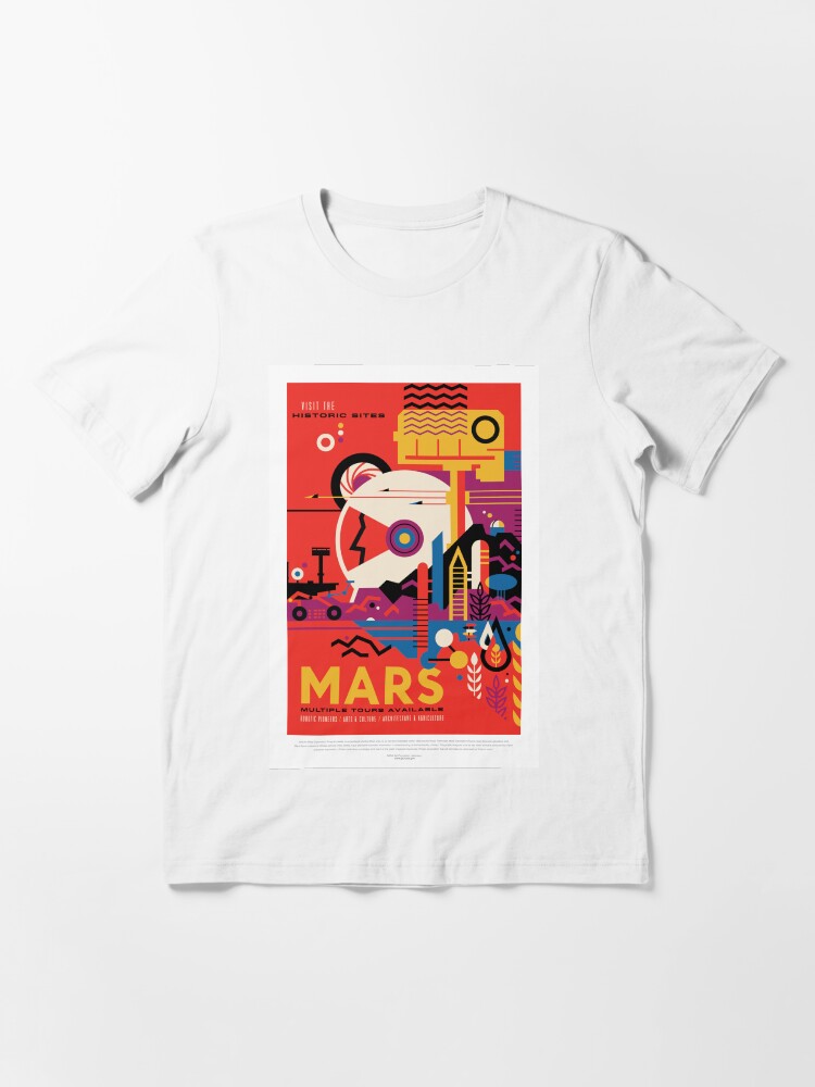 "NASA JPL Space Tourism: Mars (8K resolution)" T-shirt for Sale by ...
