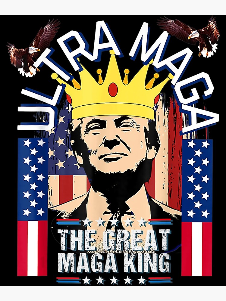 "Ultra MAGA King Trump Biden 2024 UltrA MAGA Crowd UltrA MAGA 82 ...
