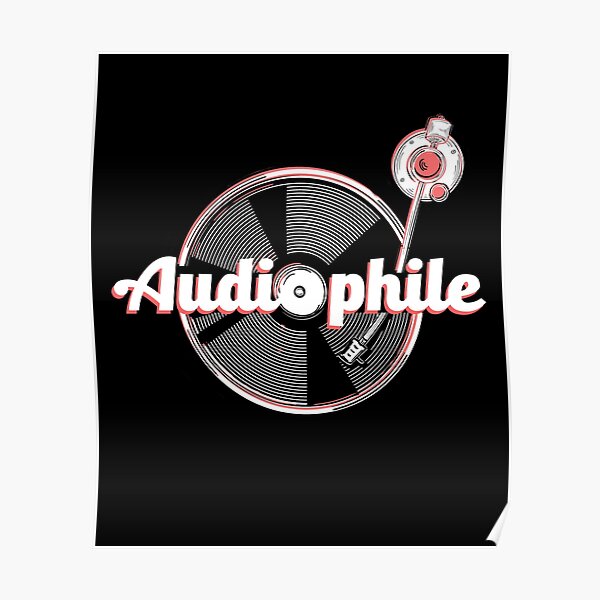 "Audiophile Vinil Records Turntable" Poster for Sale by EdgarStudio ...