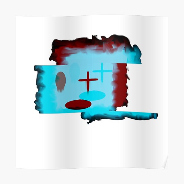 "Two face" Poster for Sale by Art-Galleria | Redbubble
