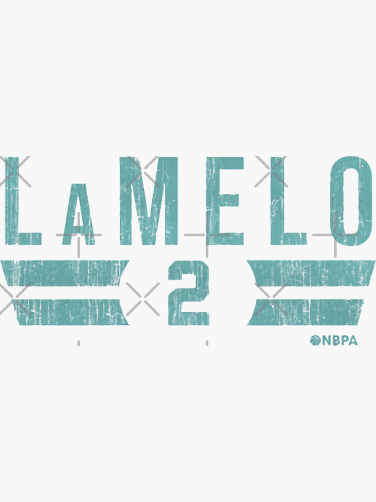 "LaMelo Ball Font" Sticker for Sale by richardreesep | Redbubble