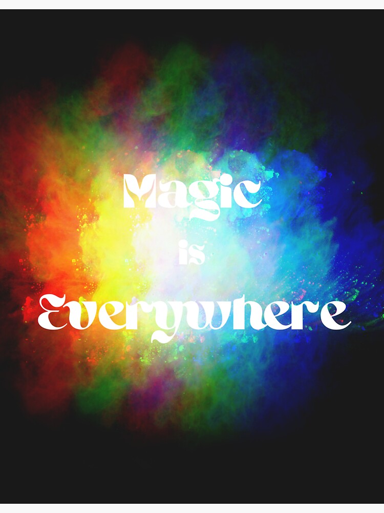 "Magic Shirt Design" Sticker for Sale by KoriKreations | Redbubble