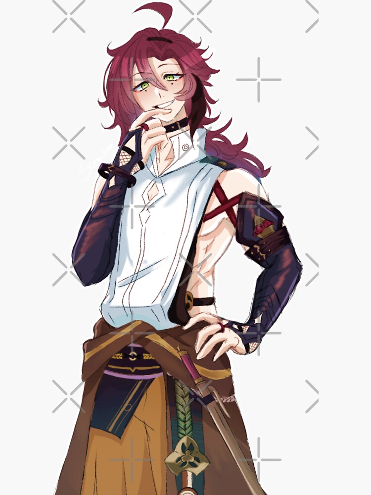 "Shikanoin Heizou" Sticker for Sale by Sora-Ino | Redbubble