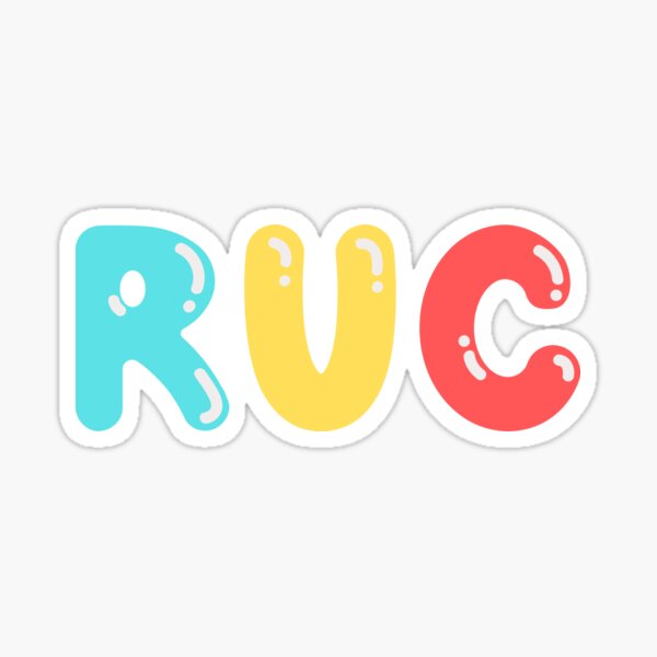 "Radford University Carilion (RUC)" Sticker for Sale by KIICHI-Designs ...