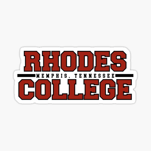 "Rhodes College Sticker" Sticker for Sale by carlislemills | Redbubble