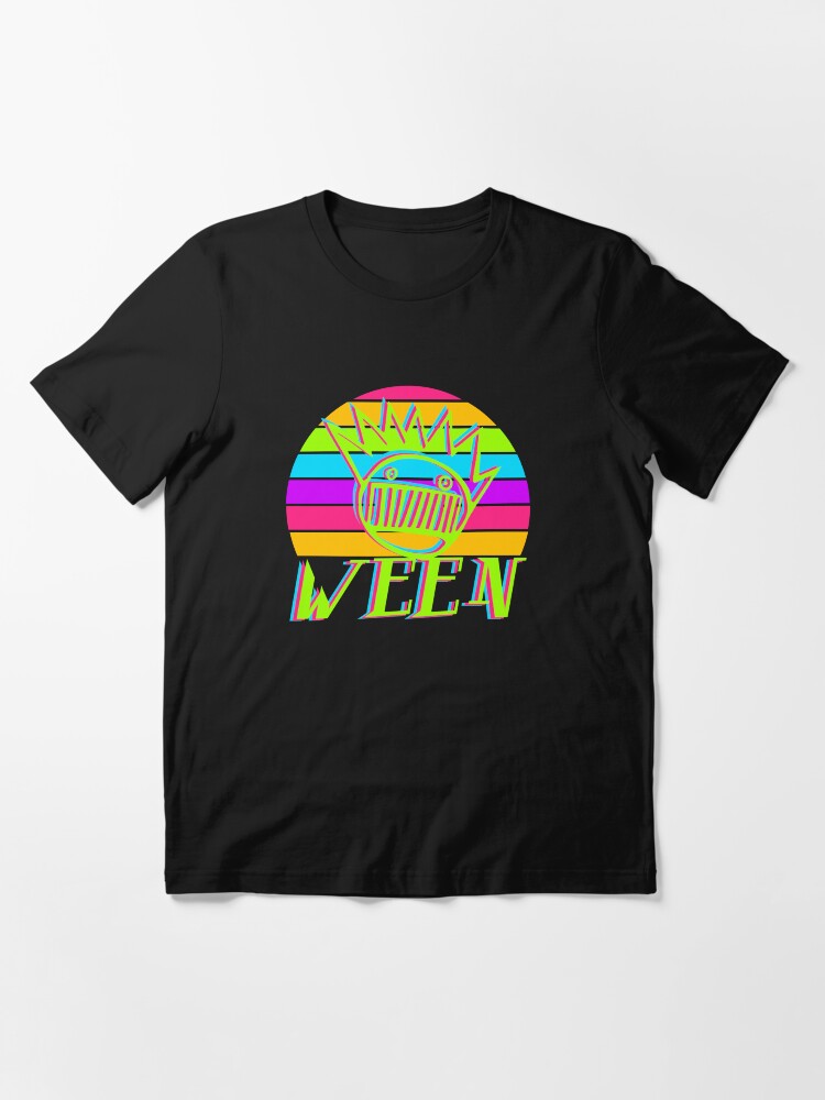 "WEEN 80s Neon Sunset " T-shirt for Sale by Lescoop77 | Redbubble ...