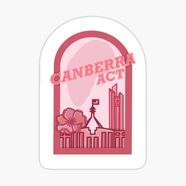 "Canberra, ACT" Sticker for Sale by astroashleeart | Redbubble