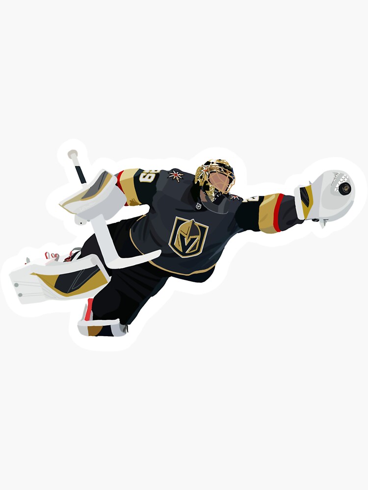 "Marc Andre Fleury Save Against The Leafs Sticker" Sticker for Sale by ...