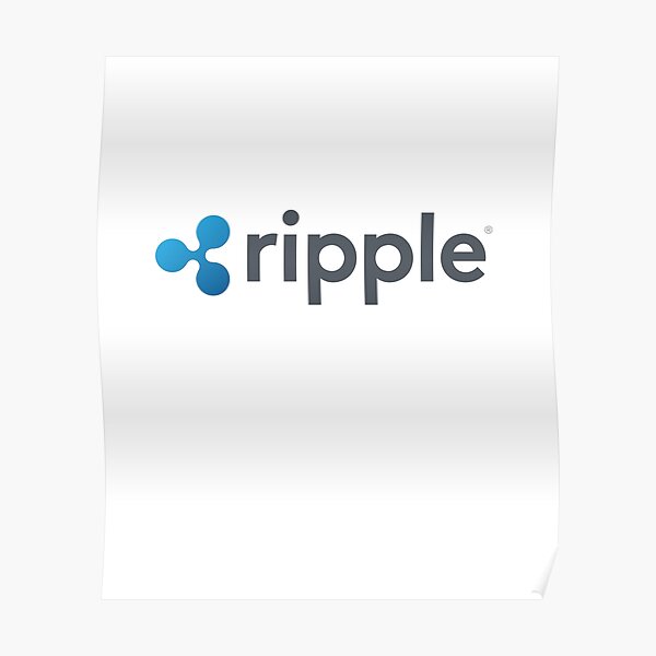 "XRP cryptocurrency - XRP LOGO" Poster for Sale by karimhodo | Redbubble