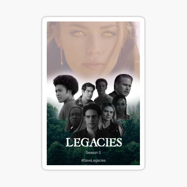 "Legacies Fanmade Season 5 Poster" Sticker for Sale by MungersDesigns ...