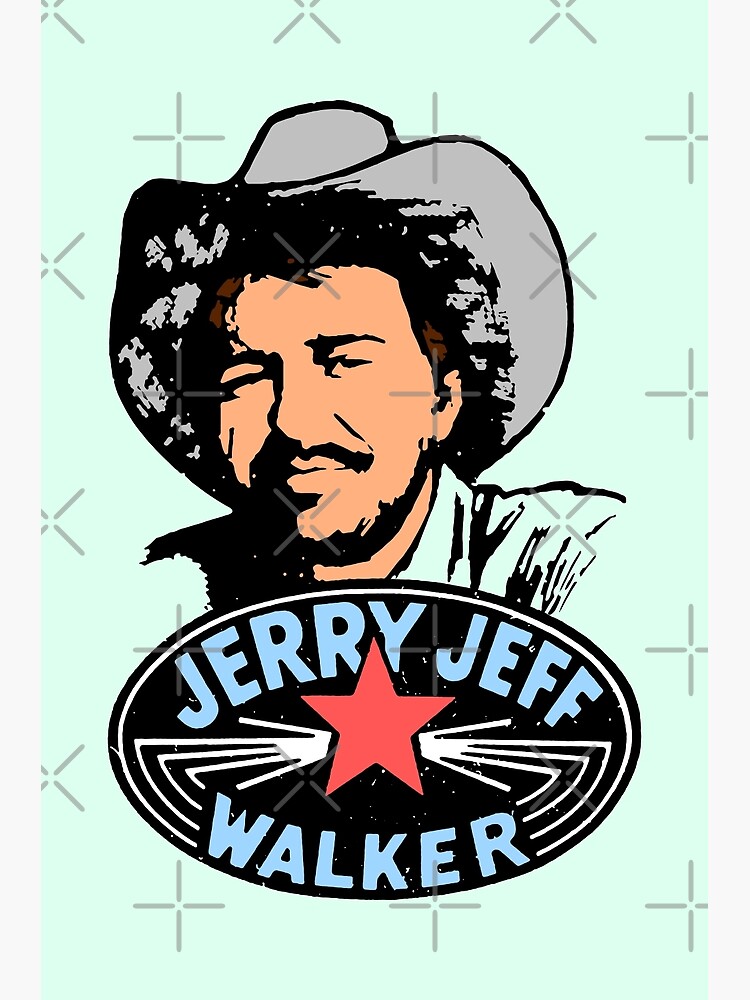 "Jerry Jeff Walker: The Gypsy Songman" Poster for Sale by Pop-Pop-P-Pow ...