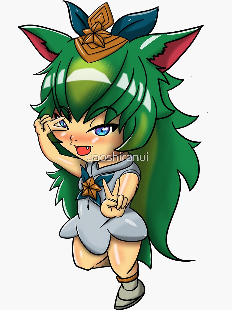 "Lulu Sticker" Sticker for Sale by yaoshiranui | Redbubble