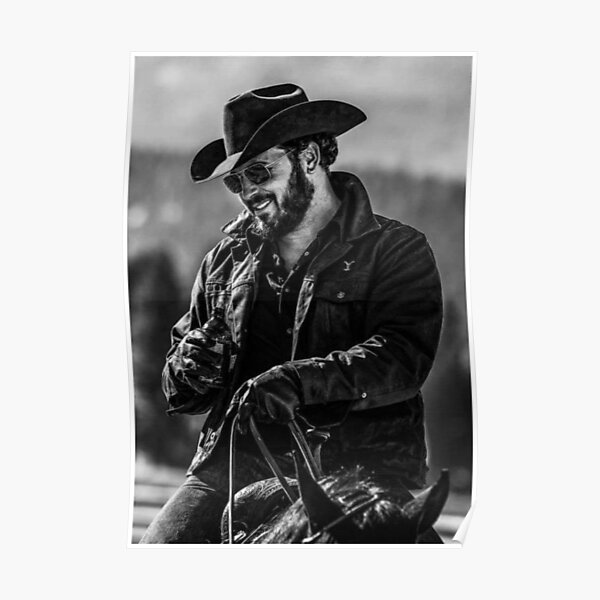 "RIP WHEELER - YELLOWSTONE RIP" Poster for Sale by irmacoyeager | Redbubble