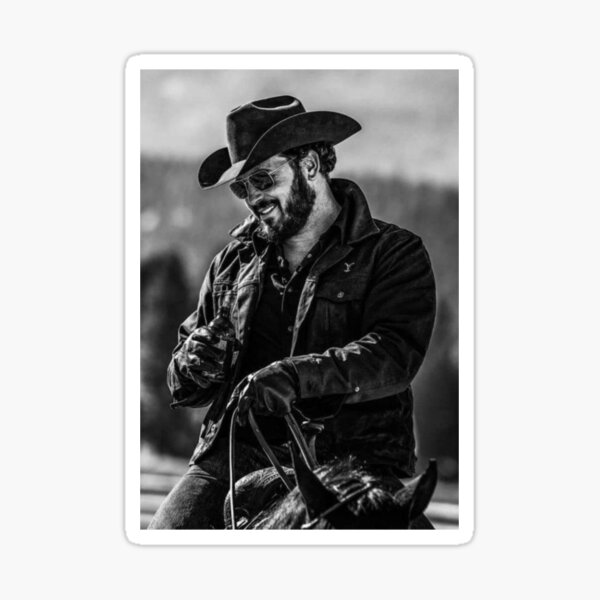 "RIP WHEELER - YELLOWSTONE RIP" Sticker for Sale by irmacoyeager ...