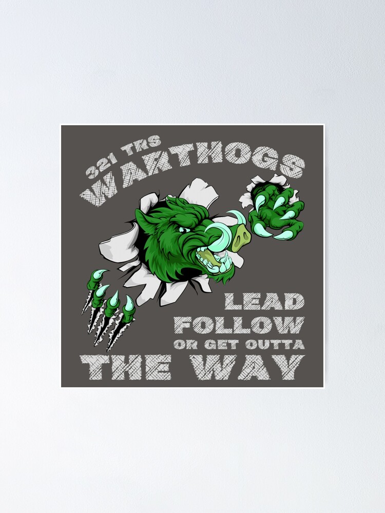 "321 TRS Warthogs" Poster for Sale by AimHighShop | Redbubble