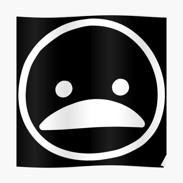 "Surprised Upset Gasp Face" Poster for Sale by Zeeph | Redbubble