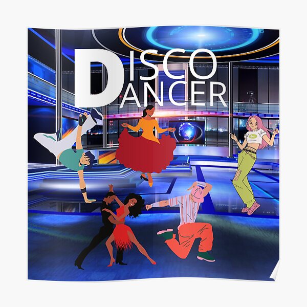 "Disco Dancer" Poster for Sale by srpdk | Redbubble
