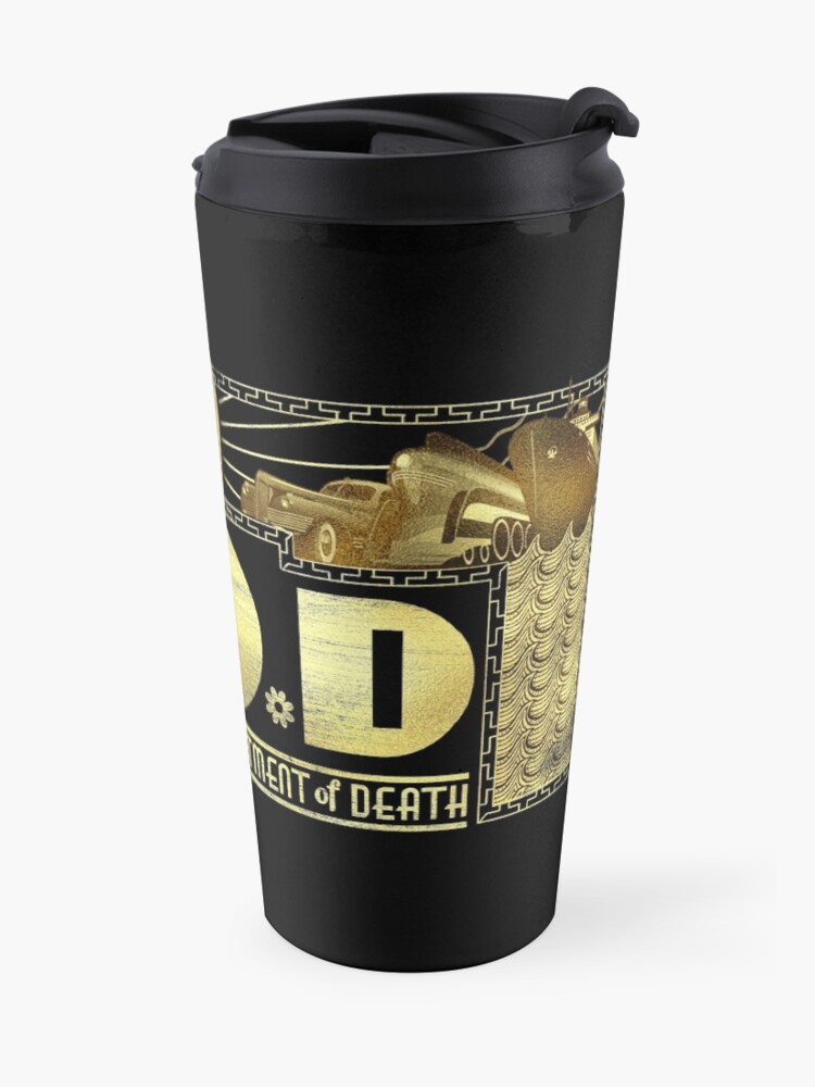 "Standard issue Department of Death homewares" Travel Coffee Mug for ...