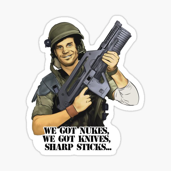 "Sharp Sticks" Sticker for Sale by mr2600 | Redbubble