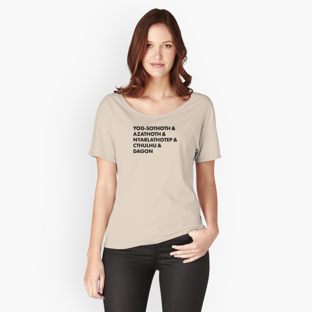 "Yog-Sothoth & Azathoth & Nyarlathotep & Cthulhu & Dagon (black ...