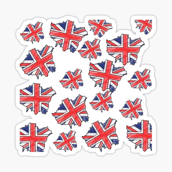 "Union Flag" Sticker for Sale by JequiPrint | Redbubble