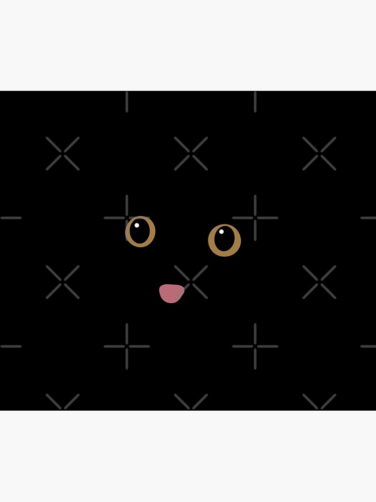 "Void Black Cat Blep - Funny Cat Memes" Pet Blanket for Sale by fanjerX ...