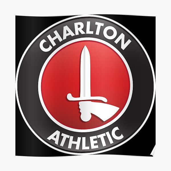 "Charlton Athletic - FC - Logo" Poster for Sale by ImogeJaku44 | Redbubble