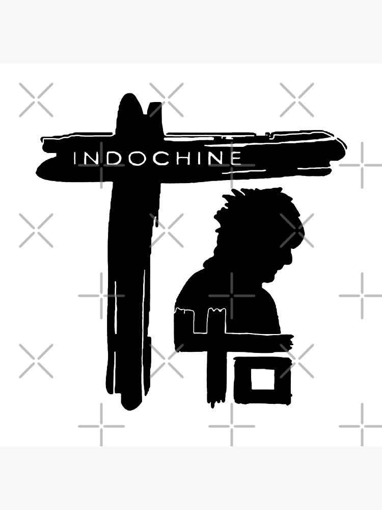 "Best of Indochine Band Logo -Black" Poster for Sale by grady5 | Redbubble