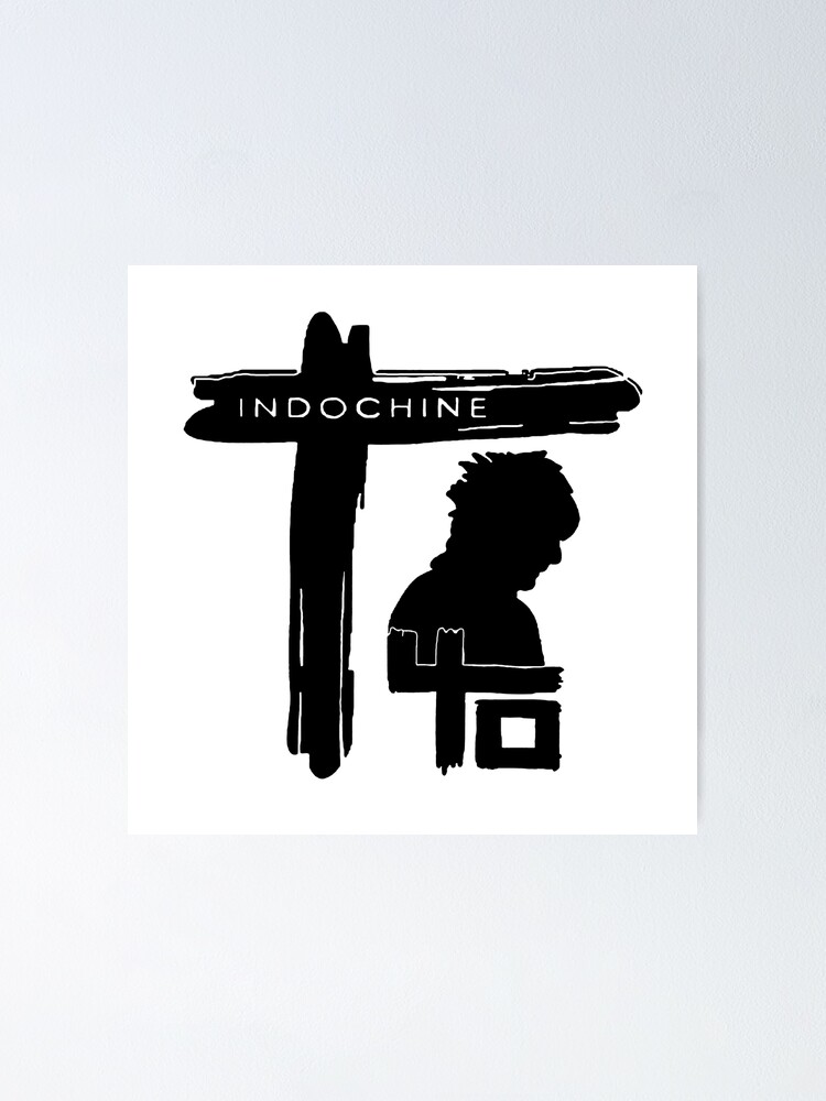 "Best of Indochine Band Logo -Black" Poster for Sale by grady5 | Redbubble