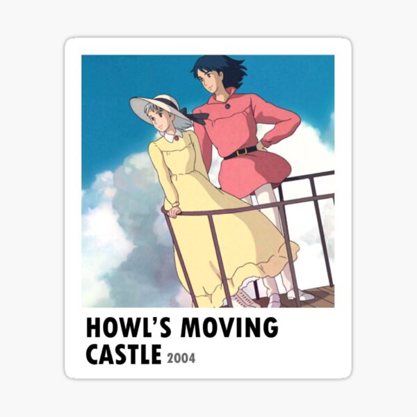 "howl's moving castle" Sticker by bonniekingx | Redbubble